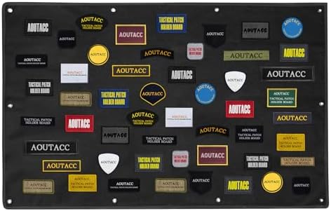 Amazon.com: Tactical Patch Display Panel Holder Board for Military Army ...