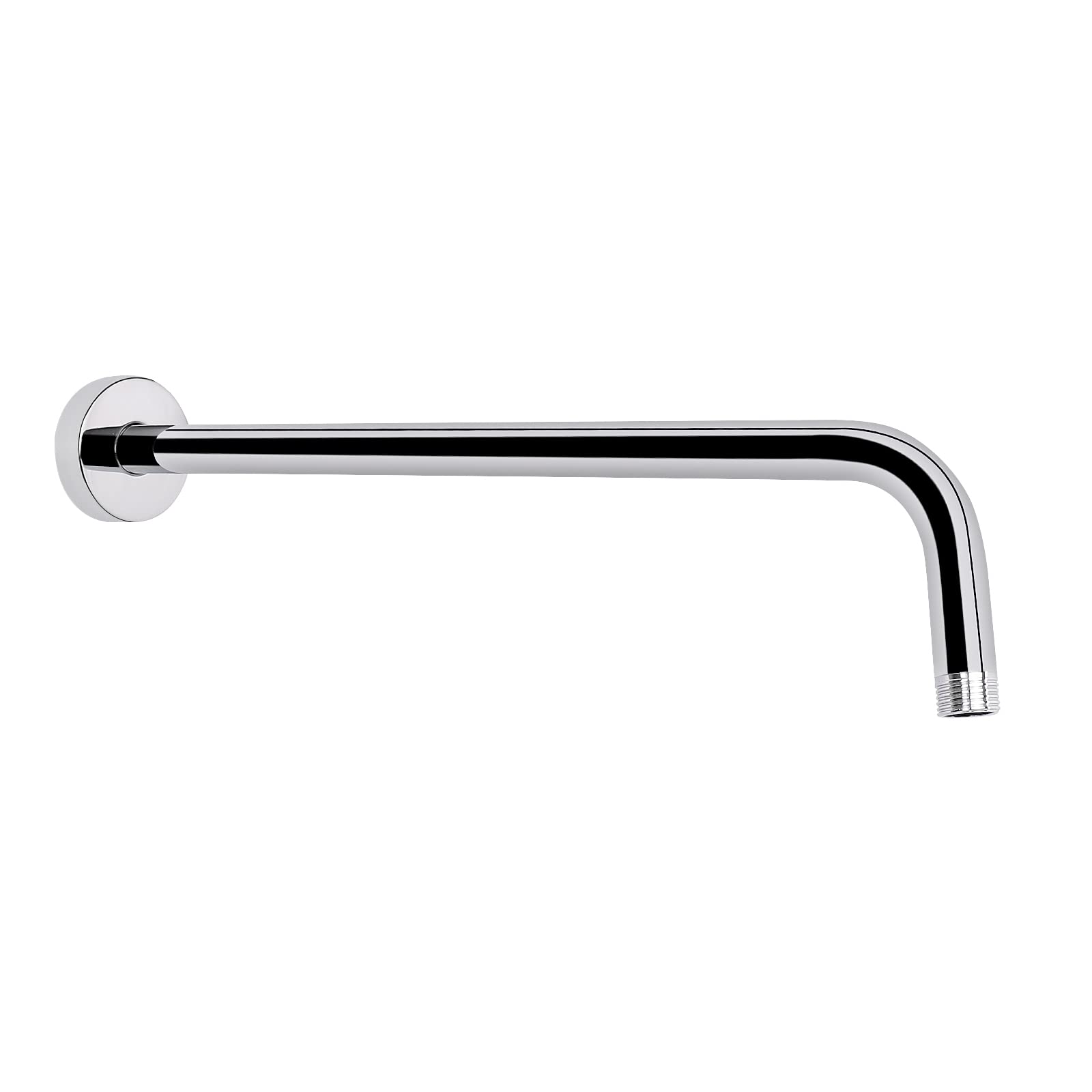 HarJue Shower Arm with Flange and Teflon Tape, Wall Mounted Shower Pipe ...