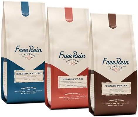 Amazon.com : Free Rein Coffee Company Classic Flavors Bundle, American ...