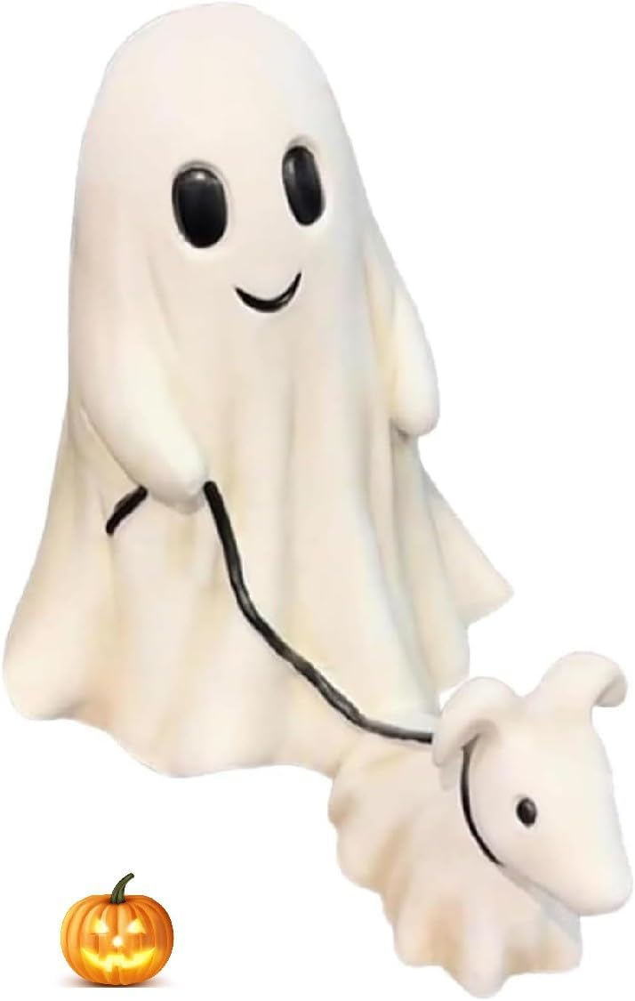 Amazon.com: Ghost Walking Dog, Ghost Walking Ghost Dog, Ghoul Ghost Walker Walking Dog, Ghost ...