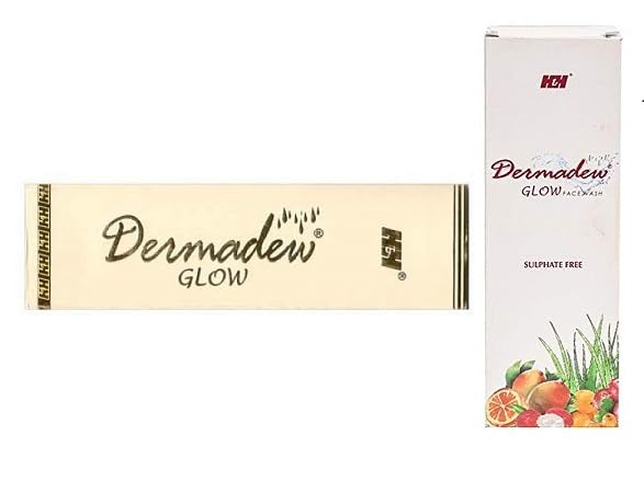 Dermadew Glow Cream 50 g + Dermadew Glow Face Wash 100 ml : Amazon.in ...