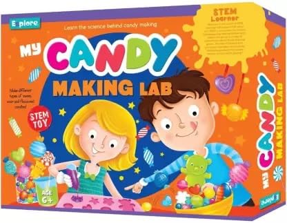 Buy Candy Making Lab, Learning and Educational Science Toy for Kids ...