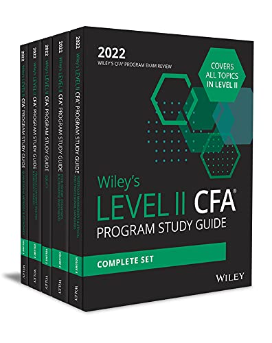 Buy Wiley′s Level II CFA Program Study Guide 2022: Complete Set Online ...