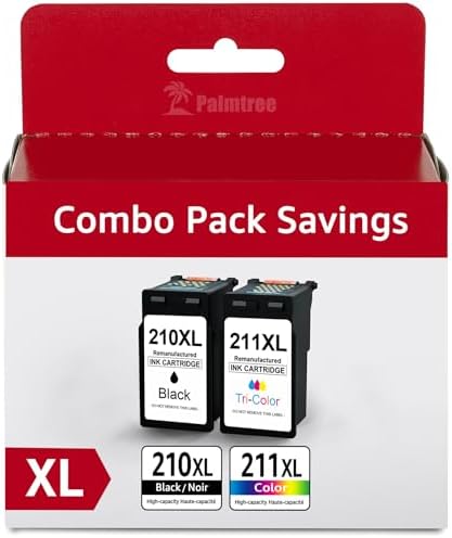 Amazon.com: COCCINK 210XL 211XL Ink Cartridge Replacement for Canon ...