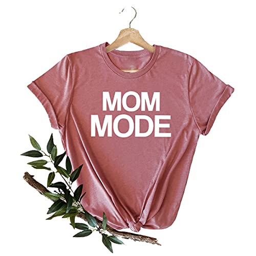 Amazon.com: FastDeliveryTees Mom Mode T Shirt - Mode of Mom Tee ...