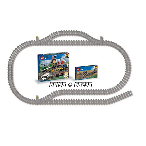 LEGO 60238 City Trains Switch Tracks 6 Pieces Extention Accessory Set ...