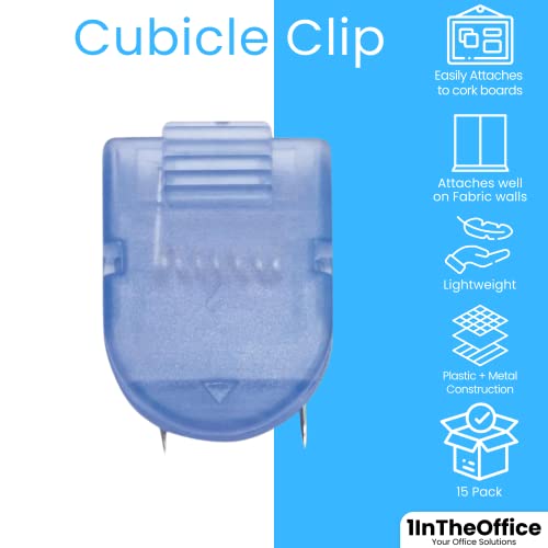 Snapklik.com : Cubicle Clips, Assorted Colors Cubicle Clips For Fabric ...