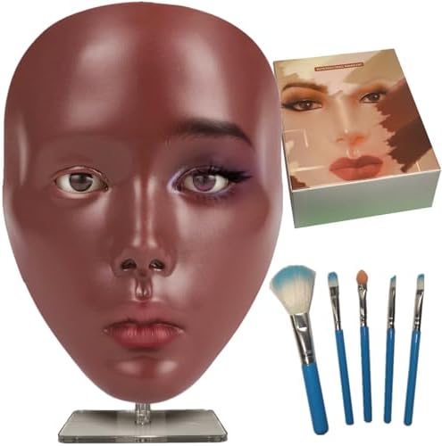 Amazon.com : Makeup Practice Face, Liflikee Makeup Mannequin Face with ...