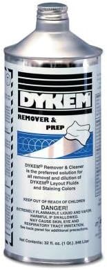 Amazon.com: Dykem DYKEM Remover Cleaners, 1 qt Bottle : Health & Household
