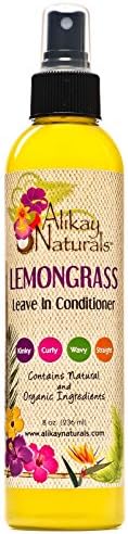 Amazon.com : Alikay Naturals Lemongrass Leave In Conditioner Natural ...