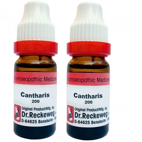 Buy CANTHARIS 200 11ML Dr. Reckeweg (Pack Of 2) Online at Low Prices in ...