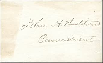 Amazon.com: John H. Hubbard - Signature : Collectibles & Fine Art