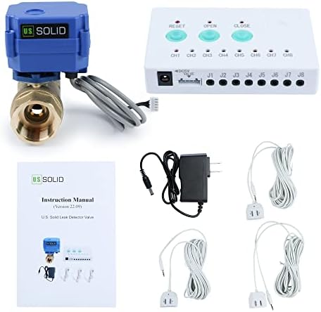 U.S. Solid Water Leak Detector - Water Leak Detect and Protect System ...