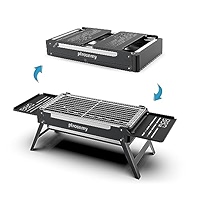 Slot Grill - Collapsible BBQ Grill - Precision Cut Metals LLC