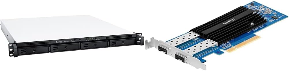 Amazon.com: Synology 4-Bay RackStation RS822RP+ (Diskless) & 10Gb ...