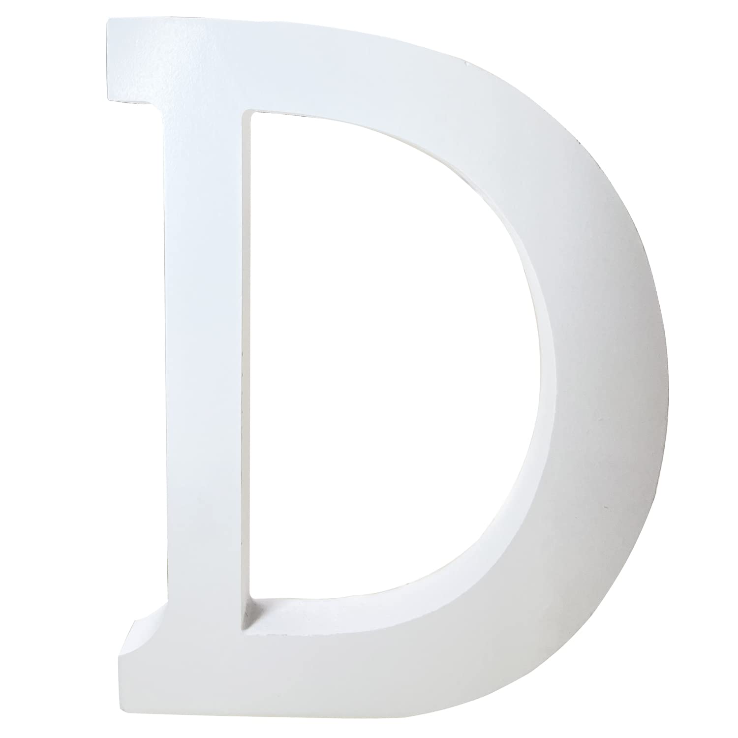 Amazon.com: Wooden Letters D,8 Inch Big Wooden Alphabet Letters ...