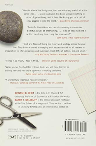 Snapklik.com : The Art Of Strategy: A Game Theorists Guide To Success ...