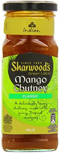 Amazon.com : Sharwood's Green Label Mango Chutney 360g : Curry Sauces ...