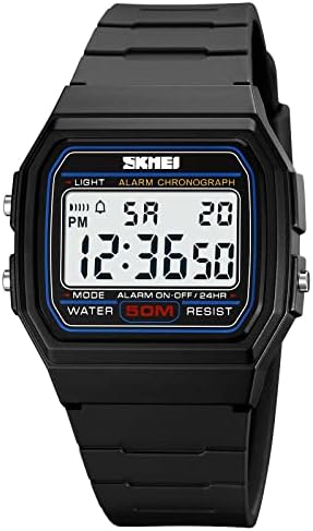 Casio Resin Youth Series Digital Grey Dial Black Strap Unisex Watch - F ...