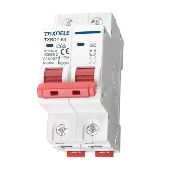 Solar Breaker 2P DC 1000V Circuit Breaker Switch Mini 6A 10A 16A 20A ...