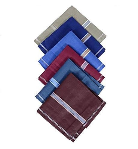 Buy SPIN CART Cotton Handkerchief For Men, Soft Hanky Kerchief Set ...