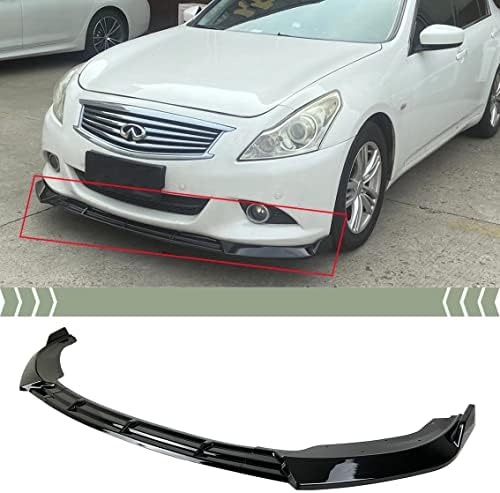Amazon.com: Front Bumper Lip Spoiler Compatible with 2010-2013 Infiniti ...