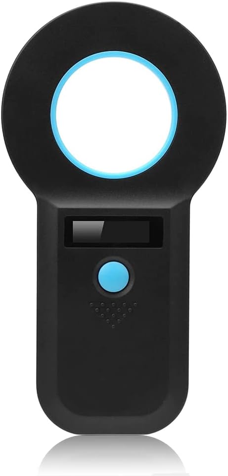 Animal Tag Reader Rechargeable Handheld Portable Animal Chip Reader ...