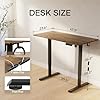 Amazon.com: Veken 48 Inch Electric Standing Desk, Height Adjustable Sit ...