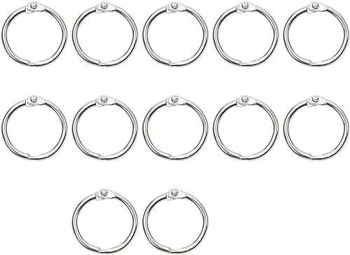 Amazon Brand – Umi 19mm Binder Ring,Key Chain Key Rings,Card Ring ...