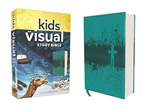 NIV, Kids' Visual Study Bible, Hardcover, Blue, Full Color Interior ...