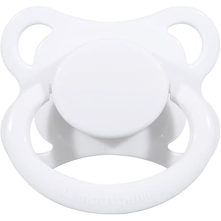 Amazon.com : Landofgenie Adult Size Large Shield Pacifiers Moon Shaped ...