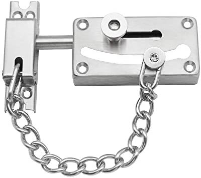 Safety Chain Door Lock Heavy Duty Latch Chain Door Lock with Spring ...