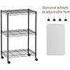 Amazon.com: SINGAYE 3 Small Wire Shelves Kitchen Pantry Close Home ...