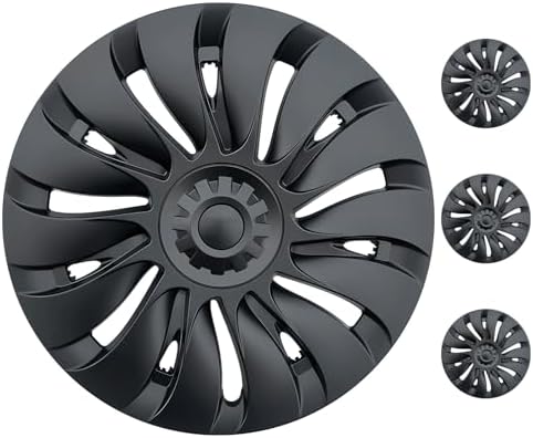 Amazon.com: Generic Tesla Model Y Wheel Covers 19 Inch Hubcaps 4 Pcs ...