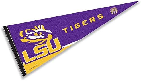 Amazon.com : Louisiana State LSU Tigers Full Size Eye Logo Pennant ...