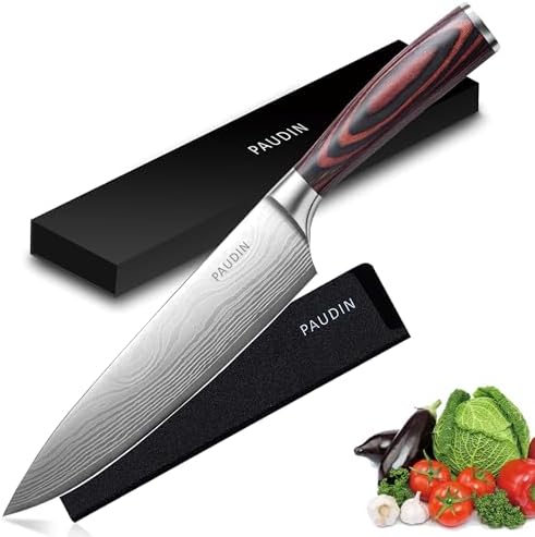 Amazon.com: Miyamoto Japanese Chef Knife 8 Inch Steel 67 Layers ...