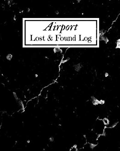 Airport Lost & Found Log: Dairy Log Book Journal Notebook Sheet ...