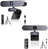 Amazon.com: DEPSTECH Webcam 4K, Zoomable Webcam with Microphone and Remote, Equipped with Sony ...