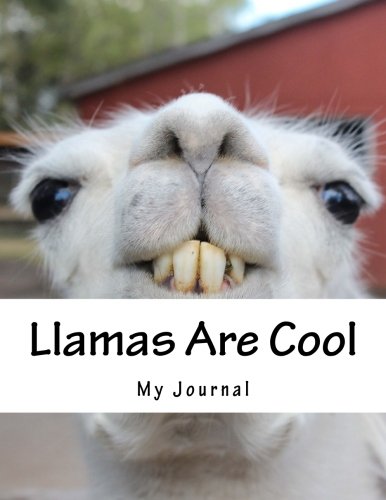 Llamas Are Cool: A Llama Design Notebook/Journal with 110 Lined Pages ...