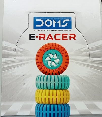D0MS E-Racer Eraser(Pack of 10)(Multicolor) : Amazon.in: Home & Kitchen