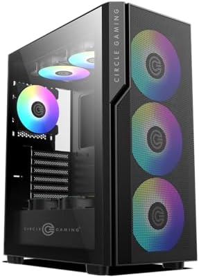 Amazon.in: Buy Ant Esports Pepper 5F Mid-Tower Dual Color Computer Case ...