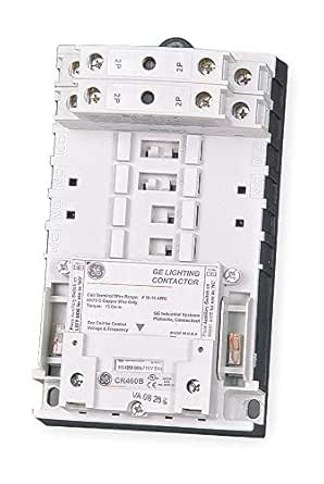 GE Lighting Magnetic Contactor, 277VAC Coil Volts, Contactor Type ...
