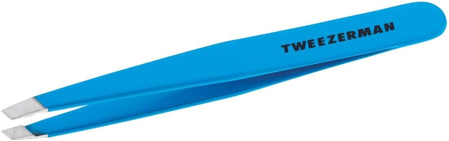 Amazon.com : Tweezerman Slant Tweezer -Blue Jewel Model No. 1230-B09R ...