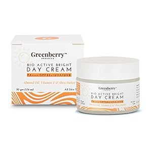 Greenberry Organics Total Effects Day Cream With Shea Butter, SPF 25 ...
