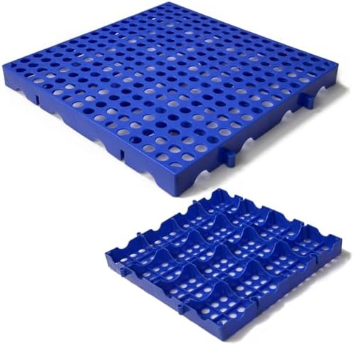 Amazon.com: RHFUGBOJ Plastic Pallets, 6 Pcs Flooring Pallet ...