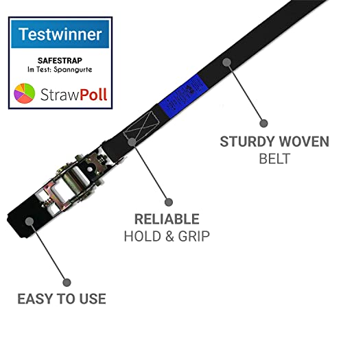 Snapklik.com : SafeStrap Ratchet Strap - Tie Down Straps