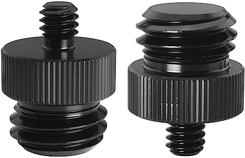 Amazon.com : 1/4Inch Male to 5/8Inch Male Threaded Tripod Screw Adapter ...