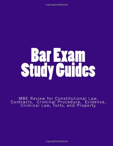 Bar Exam Study Guides: Graham, Rebecca, Green, Michelle: 9781468146011 ...