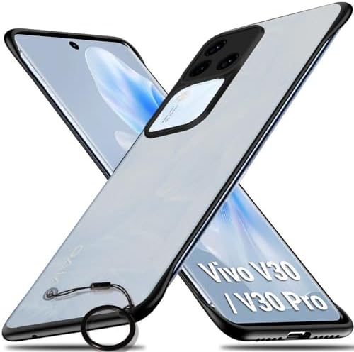 REALCASE Vivo V30/Vivo V30 Pro 5G Back Cover Case | Stylish Frameless ...