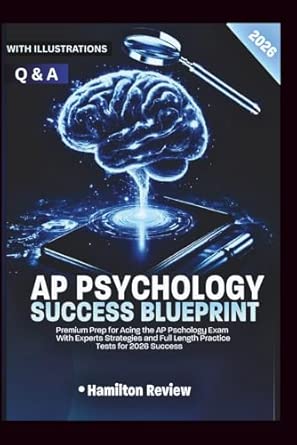 AP Psychology Success Blueprint 2026(With Illustrations): Premium Prep ...